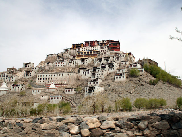 Shey Gompa Monastery, near Leh, Ladakh, India, description & photo
